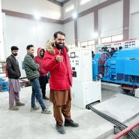 China Customized Pelton Hydro Turbine with Brushless Excitation and Copper-core Cables for Multi-scenario Hydropower Stations Hydro turbine generator unit Pakistan powerhouse site, 2 sets of 523KW water tur for sale