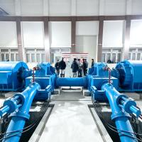 China Customized Pelton Hydro Turbine with Brushless Excitation and Copper-core Cables for Multi-scenario Hydropower Stations 2 Sets 523KW pelton Turbine Generator, rotor,Pakistan Factory Project for sale