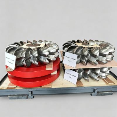 China Customized Pelton Hydro Turbine with Brushless Excitation and Copper-core Cables for Multi-scenario Hydropower Stations 2 Sets 523KW pelton Turbine Generator, rotor,Pakistan Factory Project for sale