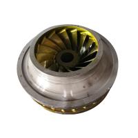 China Split Welded 0.5m Francis Turbine Runner 300KW High Toughness Water Turbine Parts for sale