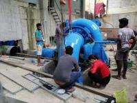 China 1.2m Runner Francis Hydro Turbine 1500kw Vertical Francis Turbine for sale