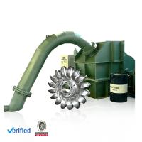 China 1250kw Horizontal Pelton Hydro Turbine 92% Efficiency 120m Water Head for sale