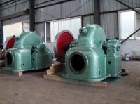 China 1650kw Impulse Vertical	Pelton Hydro Turbine 6000V 750RPM Multi Nozzle for sale
