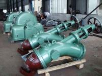 China 1650kw Impulse Vertical	Pelton Hydro Turbine 6000V 750RPM Multi Nozzle for sale