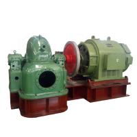 China 300kw Single Nozzle Pelton Hydro Turbine with Stainless Steel Runner for Micro Hydro Power Generation for sale