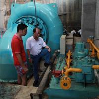 China Kaplan Horizontal Hydro Turbine On Gird Hydroelectric Power Plant Generator HPP 1720 KW for sale