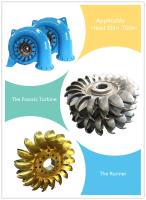 China 1M Water Turbine Parts Pelton Runner In Hydro Power Plant for sale