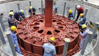 China Vertical Layout 9000KW Capacity Stainless Steel Runner Kaplan Hydro Turbine Generator for Power Plants for sale