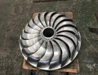 China High Speed SS Turgo Water Wheel High Strength Long Lifespan 1.1m for sale