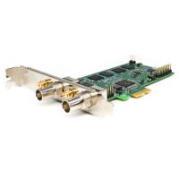China PCIe 2 Channel HD SDI Video Capture Card 1920x1080P60 H.264 Encoding for PC for sale