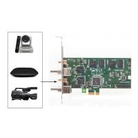 China PCIe 2 Channel HD SDI Video Capture Card 1920x1080P60 H.264 Encoding for PC for sale