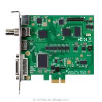 China 1 Channel Video Capture Card SDI DVI CVBS Input 1080P60 PCIE SDK Support for sale