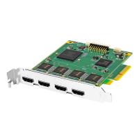 China PCIe 4U 4K Video Capture Card with 4 HDMI Inputs and RTMP Output for sale