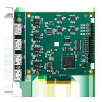 China 4 HDMI Input H.264 PCIe 4U Video Capture Card 1080P60 Live Streaming for sale