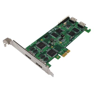 China HDMI PCIe Video Capture Card 2 Input 1080p 60fps Full HD Recording SDK Support for sale