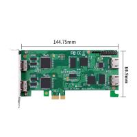 China HDMI PCIe Video Capture Card 2 Input 1080p 60fps Full HD Recording SDK Support for sale