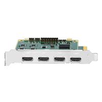 China PCIe 4 Channel HDMI Video Capture Card 1080p 60fps H.264 Broadcasting Webcasting for sale