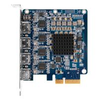 China TC200N4 4 Channel 1080p60 PCIe HDMI Video Capture Card for Live Streaming for sale