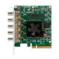China 4K60 Live Streaming Capture Card 4 Channel 12G-SDI Input 1 Output PCIe Gen3 for sale