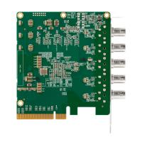 China 4K60 Live Streaming Capture Card 4 Channel 12G-SDI Input 1 Output PCIe Gen3 for sale