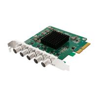 China 4 Channel 3G-SDI PCIe Video Capture Card 1080p60 Live Streaming with SDI Output for sale