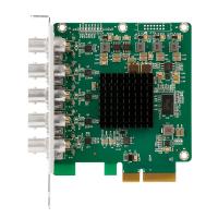 China 4 Channel 3G-SDI PCIe Video Capture Card 1080p60 Live Streaming with SDI Output for sale