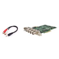 China PCIe 4U H.264 SDI Video Capture Card 1920×1080p Linux System Support for sale