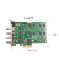 China PCIe 4U H.264 SDI Video Capture Card 1920×1080p Linux System Support for sale