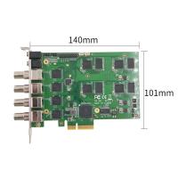 China PCIe 4U H.264 SDI Video Capture Card 1920×1080p Linux System Support for sale