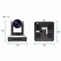 China Ethernet Interface 12X Zoom Full HD 1920x1080 Video Camera for Live Streaming for sale