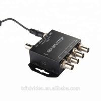 China 1080P 1 Input 4 Output SDI Splitter Distribution Amplifier Plug and Play 3G-SDI for sale
