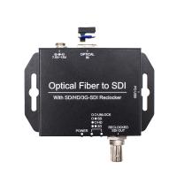 China Telecommunication Optical Fiber to 3G HD-SDI Video Converter Receiver 1080p 60fps for sale