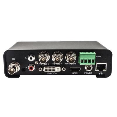 China 1080P60 H.264 Video Encoder with HDMI SDI YPbPr CVBS Inputs for Live Streaming for sale