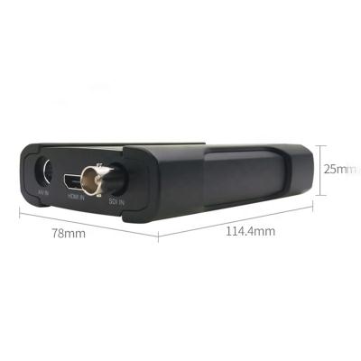 China USB 3.0 Capture Card 1920x1080P60 HDMI SDI VGA S-Video YPbPr AV for Live Streaming for sale