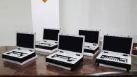 China Live Broadcasting Studio 8 Channel Video Mixer Recorder Switcher With 2xIP Stream Input for sale