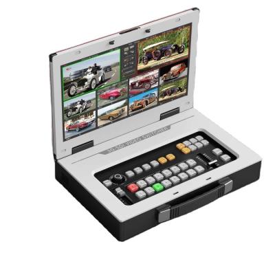China 8 Channel HD Video Switcher for Church Live Streaming with IPTV and IP Output for sale