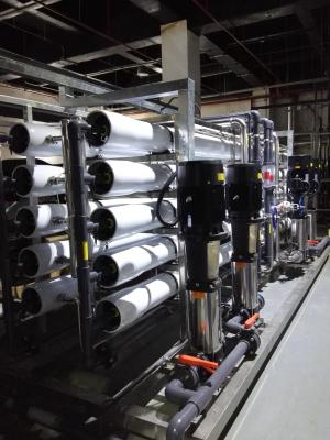 China 10M3/H RO EDI Water Treatment System Fully Automated Indoor / Outdoor Installation for sale