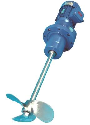 China Carbon Steel / Stainless Steel Paddle Mixer For Water Treatment / Sludge Treatment for sale