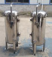 China 304 316 Stainless Steel Bag Filter 0.1MPa-1.0MPa For Removing Suspended Solids / Rust / Gravel for sale