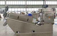 China 0.5–5kW Screw Press Sludge Dewatering Machine , Effluent Treatment Plant For Textile Industry for sale