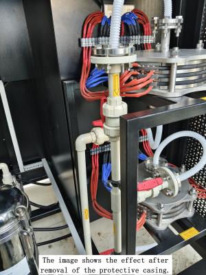 China Electrochemical food wastewater treatment equipment. No chemicals are required, no solid waste is generated, and the electrodes do not scale or clog. for sale
