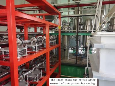 China Electrochemical nuclear industry wastewater treatment equipment. No chemicals are required, no residue or solid waste is generated, and the electrodes do not scale or clog. for sale