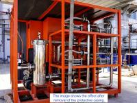 China Electrochemical wastewater treatment equipment for treating high ammonia nitrogen wastewater for sale