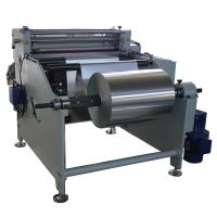 China Auto Cutter EVA Foam Label Sheeting Paper PVC Pet Reel Reflective Rubber Automatic Roll to Sheet Cutting Machine for sale