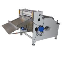 China Auto Cutter EVA Foam Label Sheeting Paper PVC Pet Reel Reflective Rubber Automatic Roll to Sheet Cutting Machine for sale