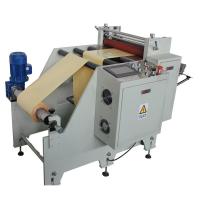 China PVC Pet PP Plastic Film Roll to Sheet Cutting Machine for sale