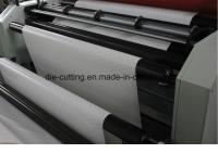 China Plastic Film PP PE Non Woven Fabric Paper Roll to Sheet Cutting Machine with Slitting Function for sale