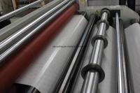 China Plastic Film PP PE Non Woven Fabric Paper Roll to Sheet Cutting Machine with Slitting Function for sale