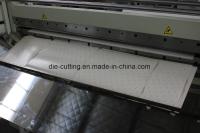 China Plastic Film PP PE Non Woven Fabric Paper Roll to Sheet Cutting Machine with Slitting Function for sale