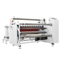 China Corrugated Plastic Rolls /Laminate PVC/Pet/PP/Film/Fabric Rewind Slitter Slitting Rewinding Machine for sale